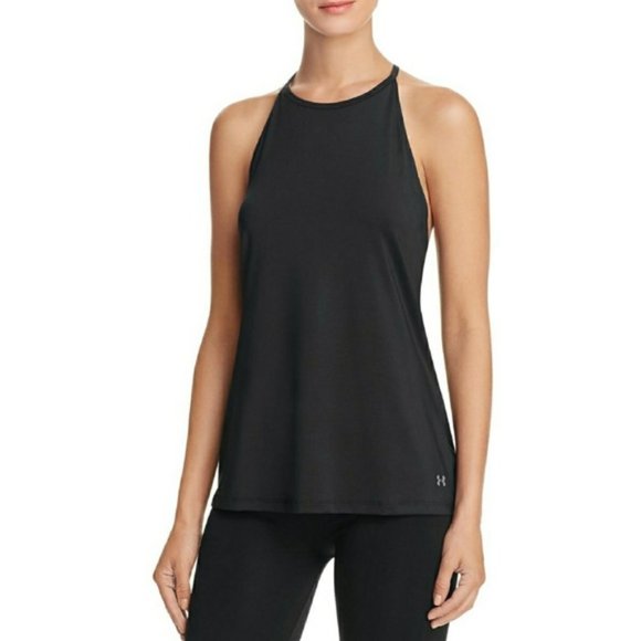 Under Armour | Tops | New Under Armour Wishbone High Neck Open Cut Out ...
